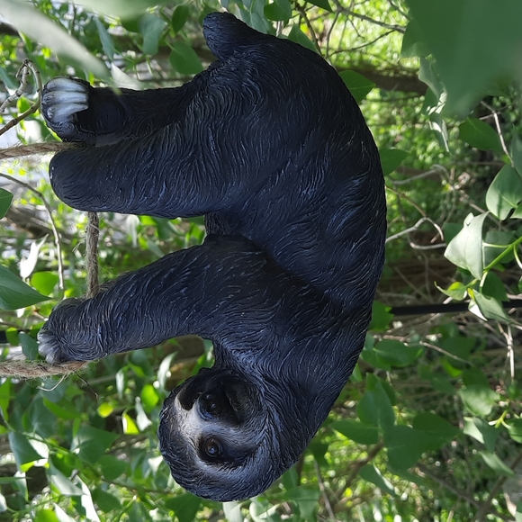 Mayrich | Accents | Hanging Sloth Garden Home Decor Indoor Outdoor Yard ...